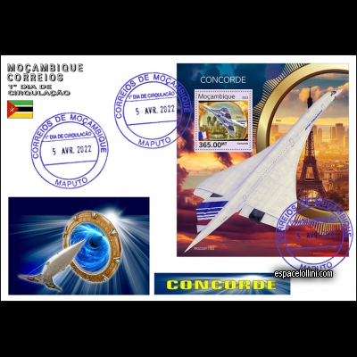 concorde MOZ 77/78 F MOZAMBIQUE stamp | EspaceLollini.